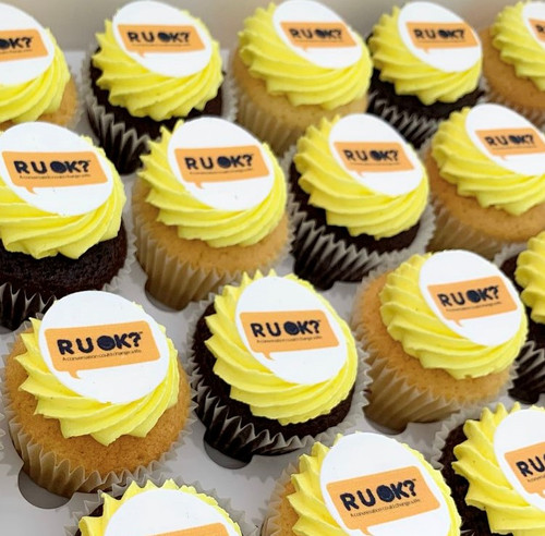 “R U OK? ” Day Cupcakes | Hammy's Cupcakes