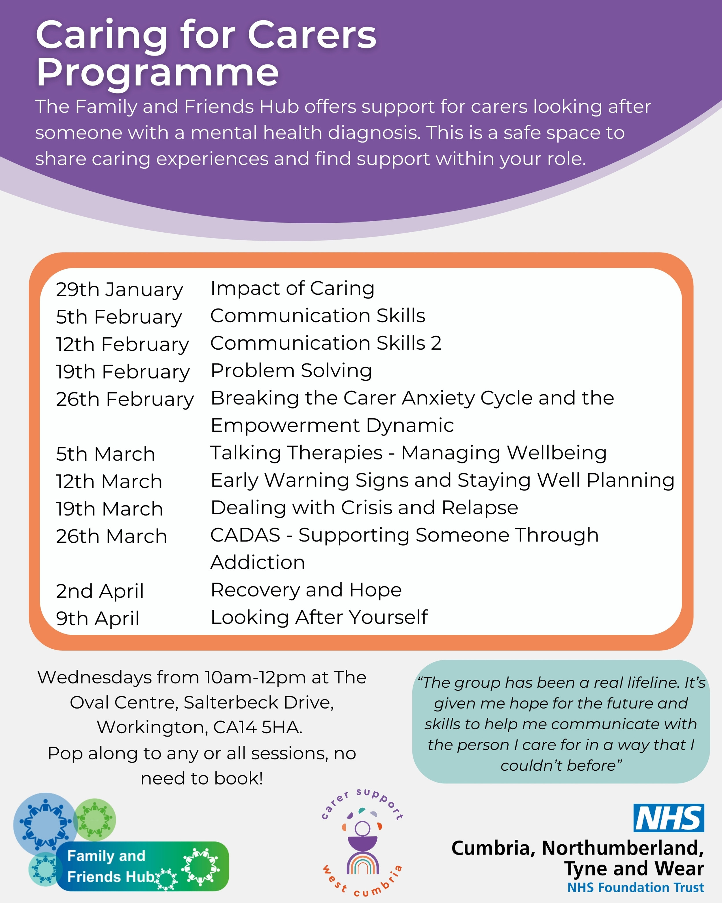 Caring for Carers Programme