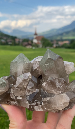 Swiss Quartz Cluster Specimens from Canton of Bern Swizerland | Crystality