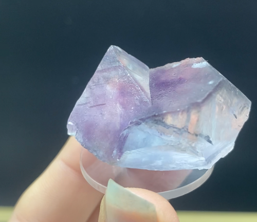 Clear Octahedral Fluorite from China | Crystality