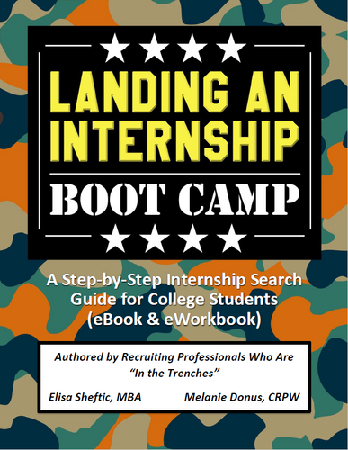 Landing an Internship Bootcamp eBook & eWorkbook | rightexecutivesearch