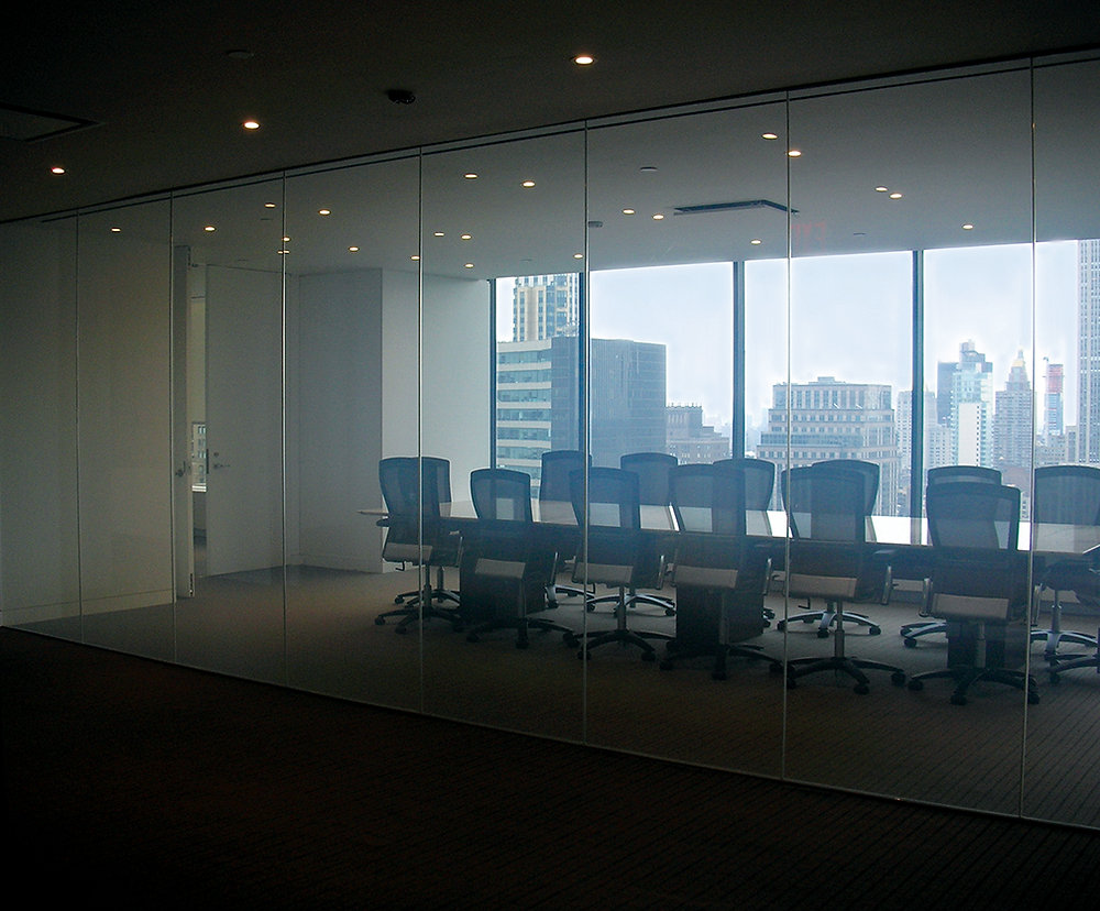 Switchable Glass Conference Room