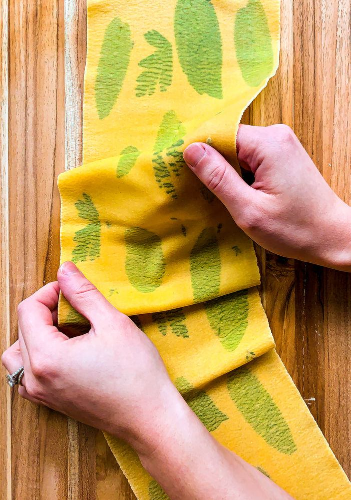 Herb-Laminated Pasta