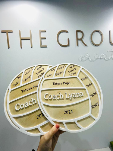 Thank you coach Plaque | The Grounds Creative