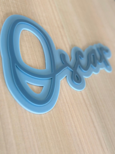 Name wall plaques - Double Layer | The Grounds Creative