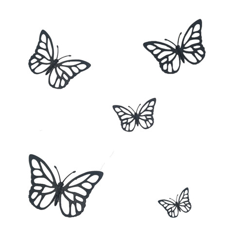 Butterfly Wall Decorations (Set of 5) | Magpie Creations
