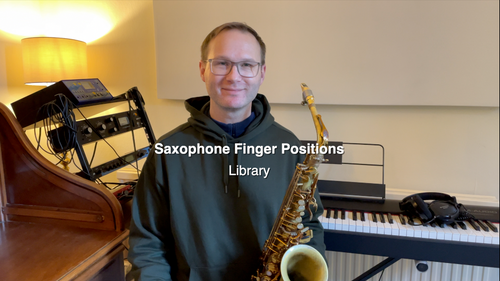 Saxophone Finger Positions Library