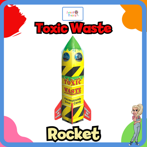 Toxic Waste Rocket | Sweet Treats | Online Sweet Shop