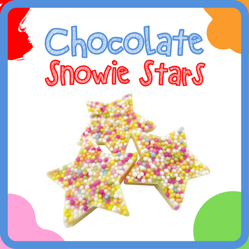 White Chocolate Stars | Sweet Treats | Online Sweet Shop