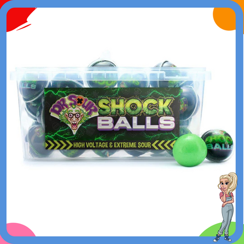 Dr Sour Shock Balls 18g | Sweet Treats | Online Sweet Shop