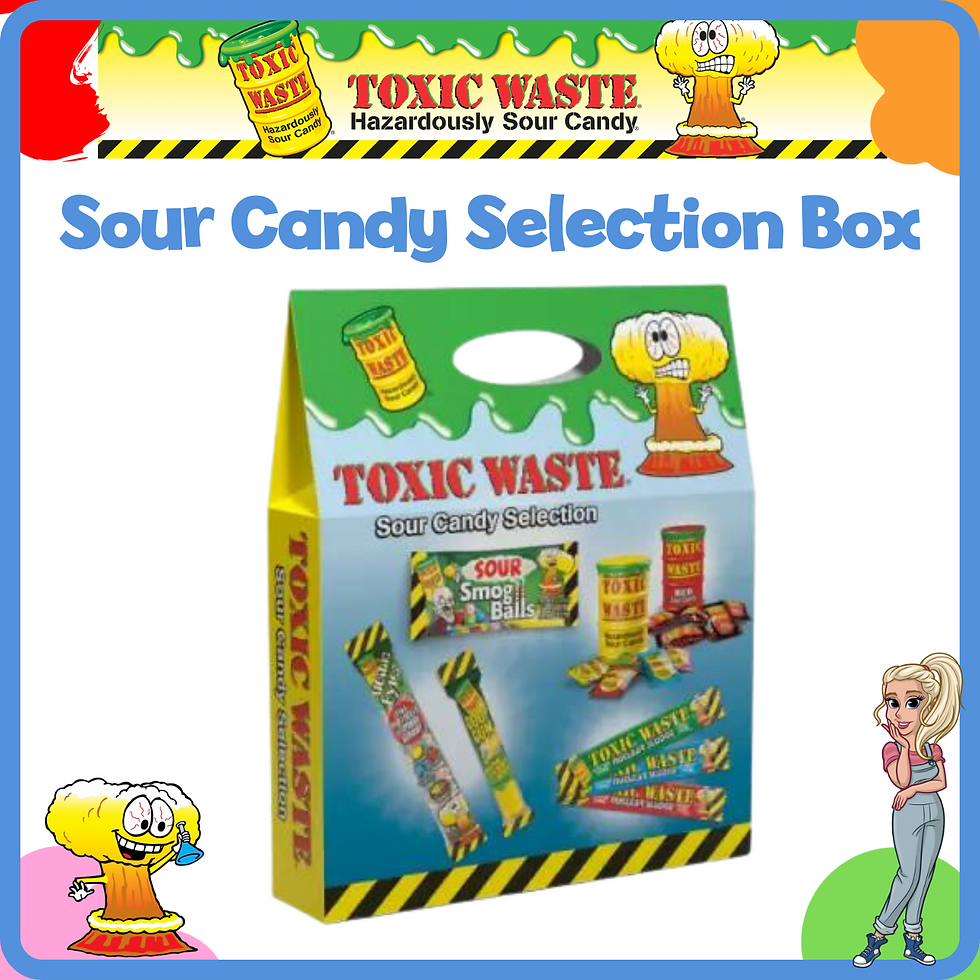 Toxic Waste Sour Candy Selection Box | Sweet Treats | Online Sweet Shop
