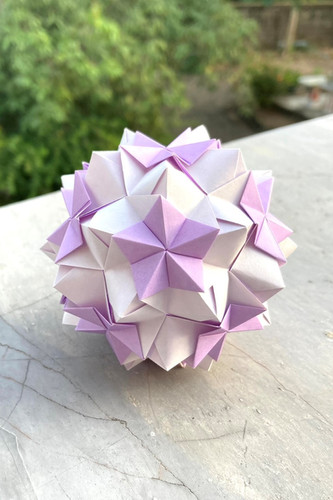 Petrea Kusudama | PrwOrigami