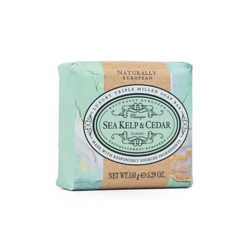Sea Kelp & Cedar Soap Bar 150g | Fowey River Gallery
