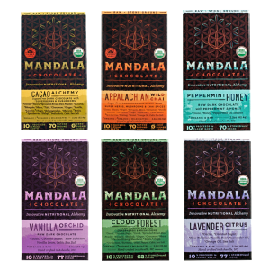 Mandala Chocolates 6 Bar Variety Pack | PMP