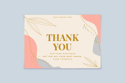 Thank you cards for business | imprintz