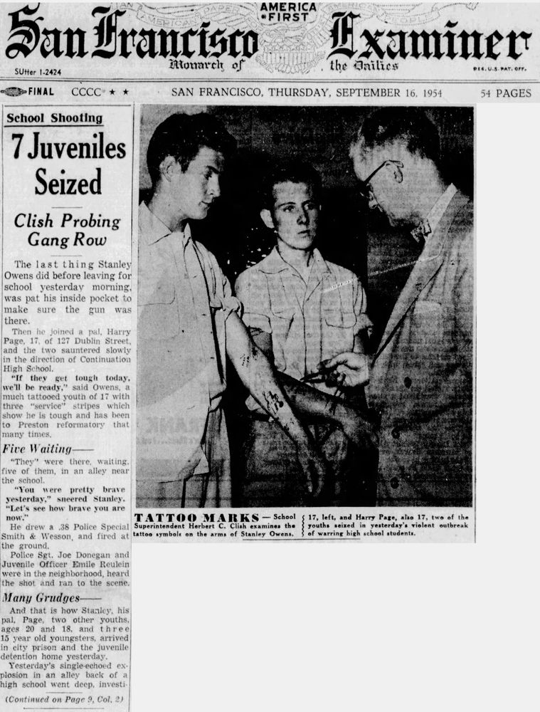 Rebels Without A Cause: The Lost History of 1950's Youth Gangs