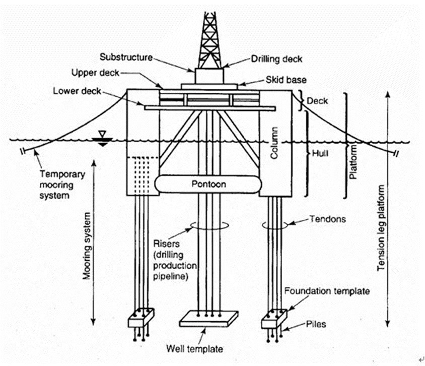 Tension Leg Platform & Fixed Jacket Platform