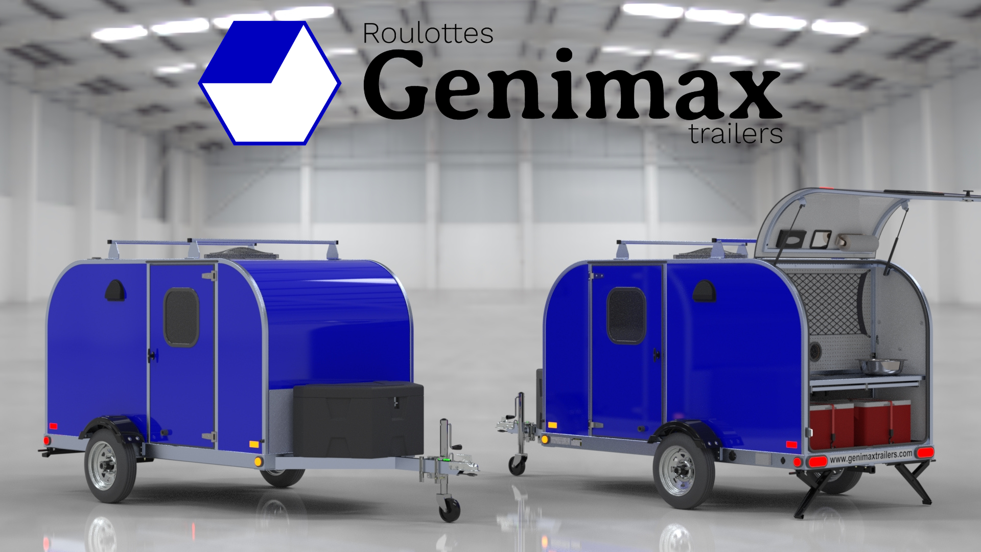Mini-roulotte | Genimax trailers | Québec