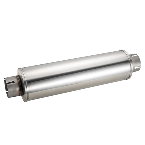 5" Inlet / outlet Stainless Steel Performance Hi-Flow Diesel Muffler 24 ...