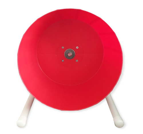 LARGE RED Bucket Wheel | TicTacWheels