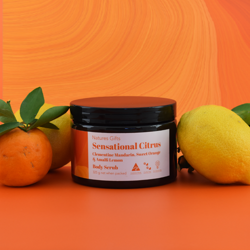 Natures Gifts - Sensational Citrus 325g Body Scrub | Clover Fields