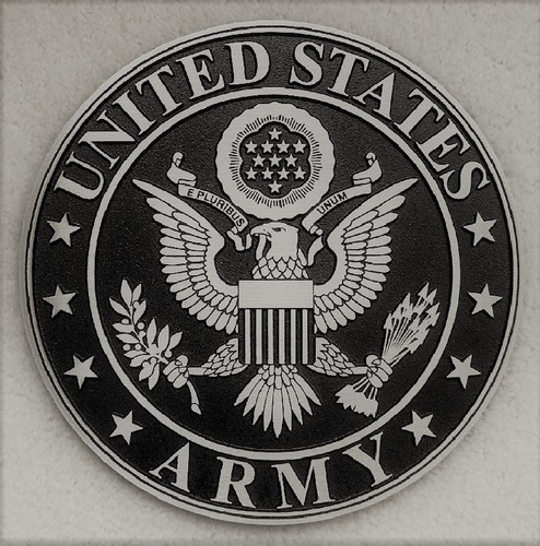 U.S. Army Cast Aluminum Emblem | classic-bronze