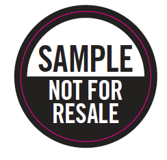 Sample | Not for Resale - 500 Labels per roll | Gulfside