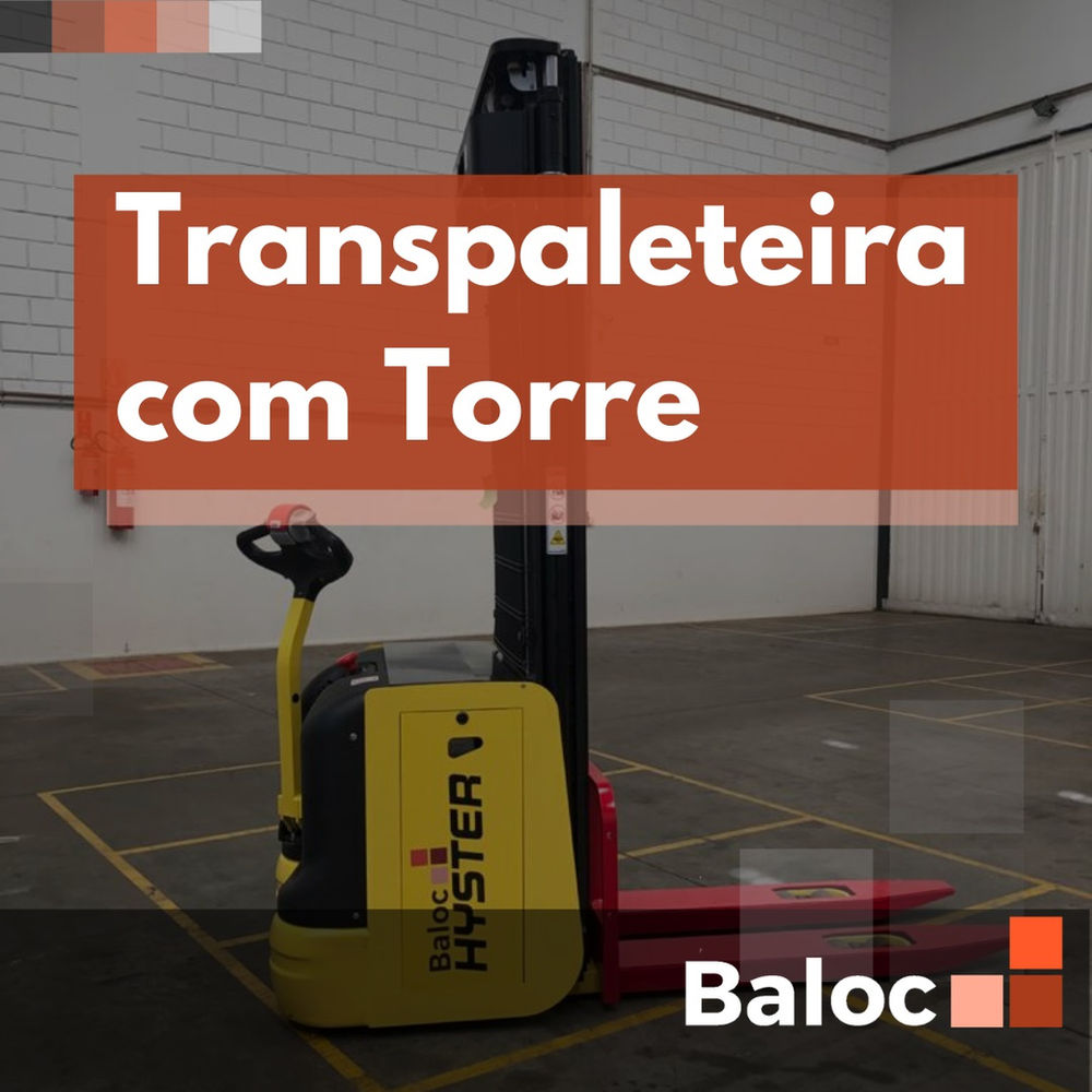 Transpaleteiras com Torre