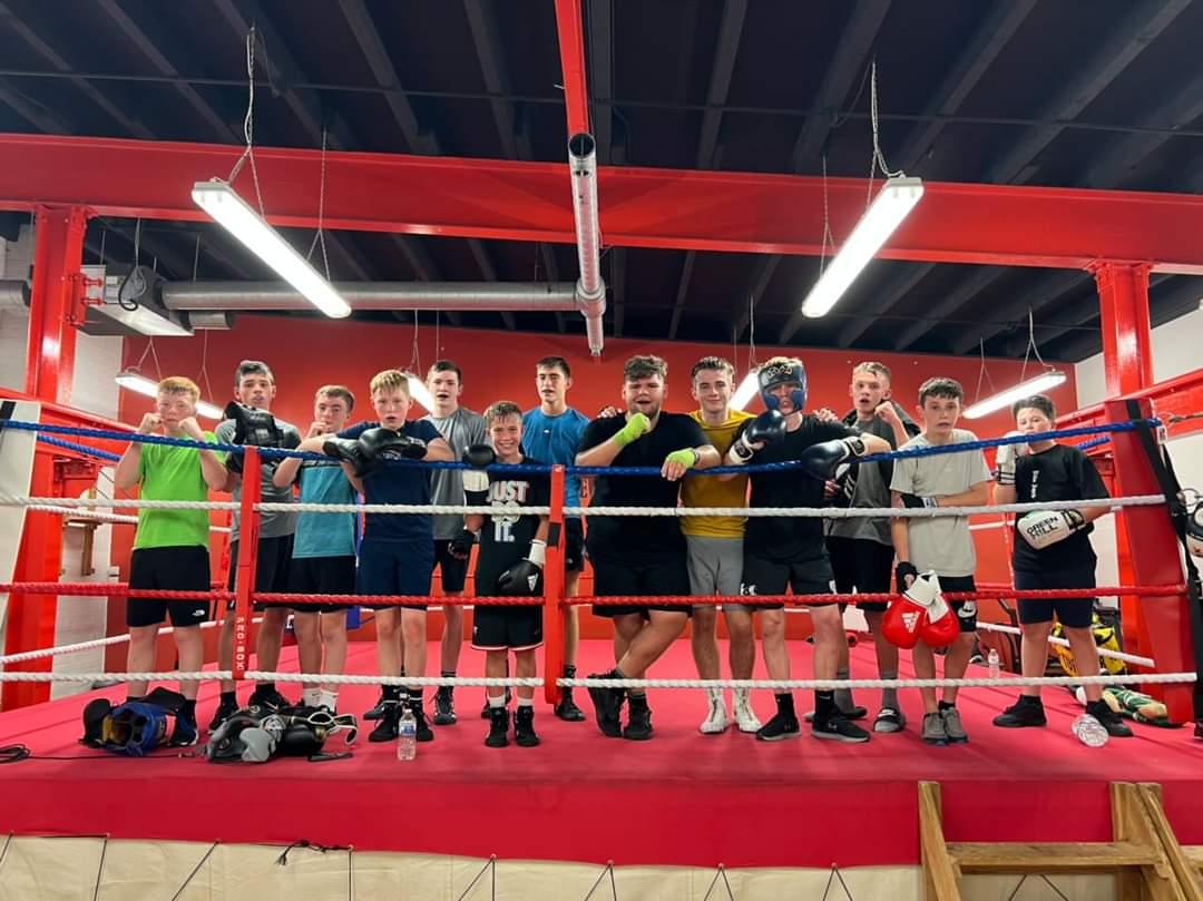 Fleetwood Boxing Gym Sparring
