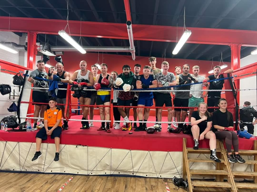 Fleetwood Boxing Gym Sparring