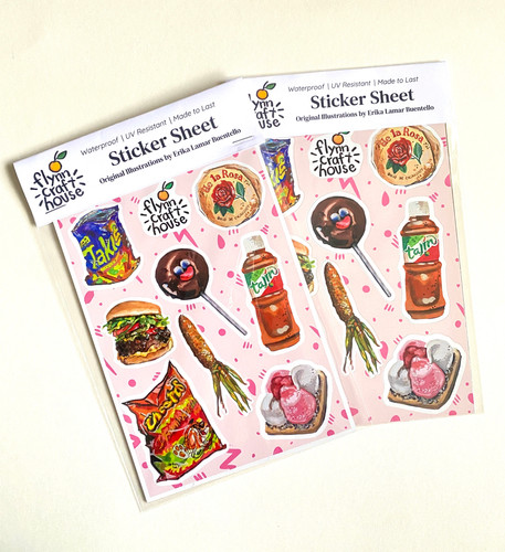 Snack Shack Sticker Sheet | Flynn Craft House