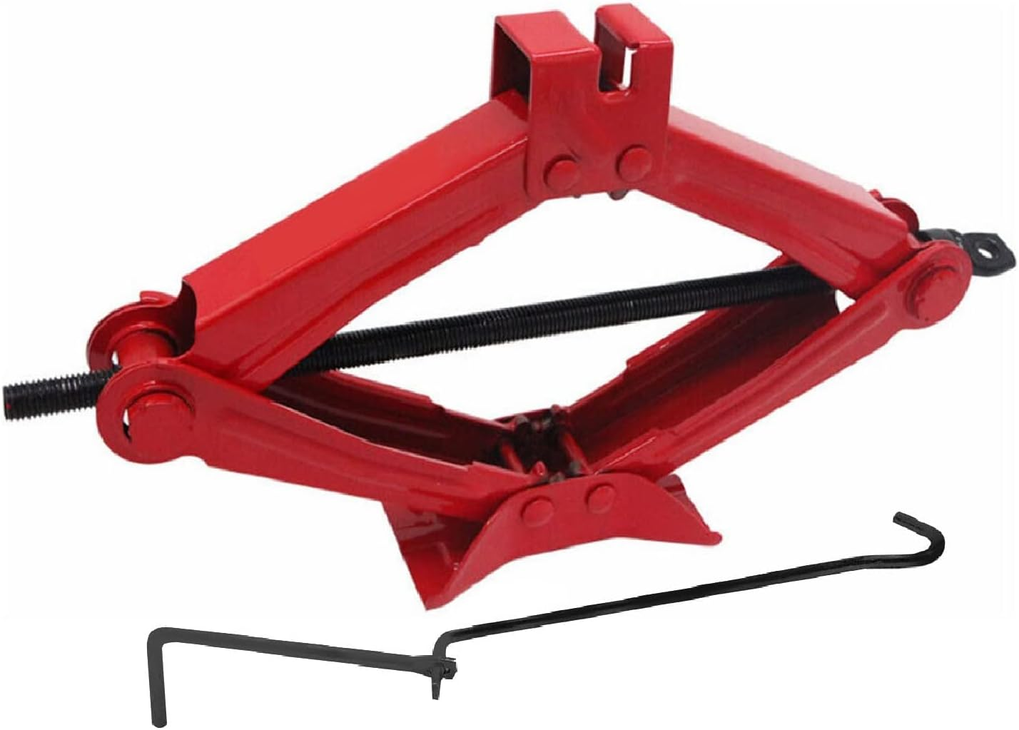 Scissor Jack 1 Ton Car Jack Labor-Saving Design Lifting Screw Jack Wind ...