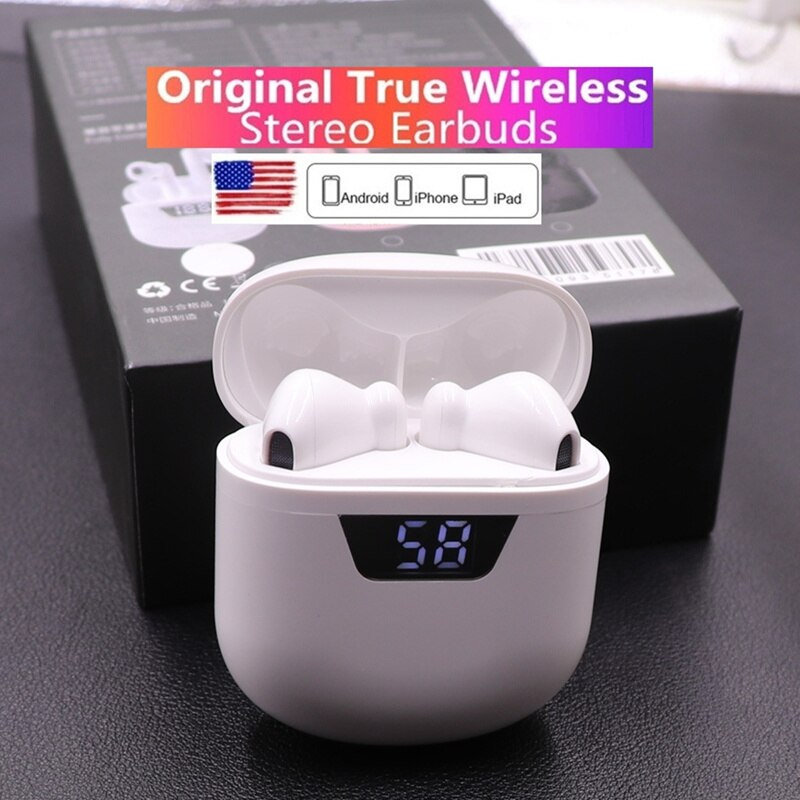 Listenvo P66 TWS Bluetooth Wireless Earphone With Microphone