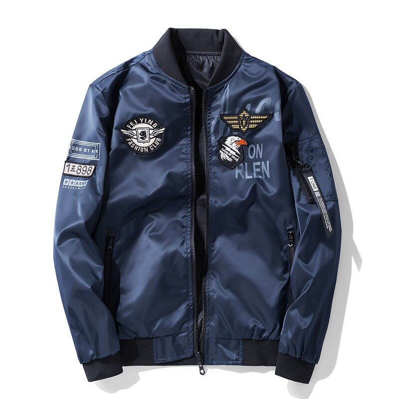 Men Army Air Force Bomber Jacket