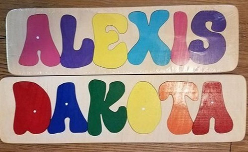 Custom Name Puzzle | Knotts & Roots