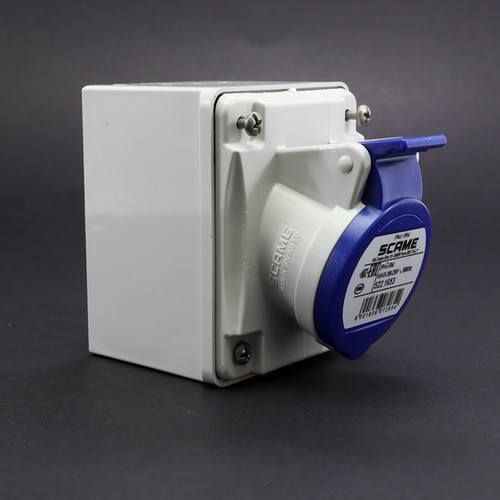 Garage 3 Pin Hookup Mains 16a 240v 230v Socket for Caravan Motorhome ...