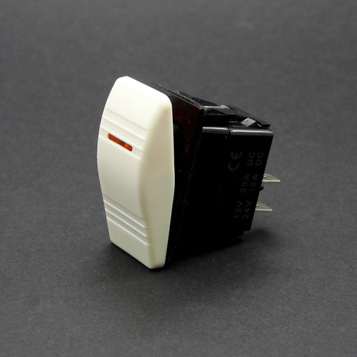 Carling ARB White Marine Rocker Switch - RIB Boat | LVA