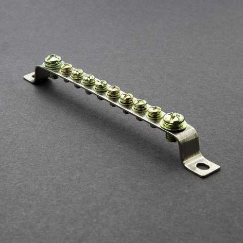 Common Earth Bar - Negative Busbar - 10 Connection Points | LVA