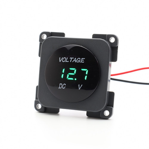 C-Line Voltmeter Module - 12v and 24v Green LED Battery Voltmeter ...