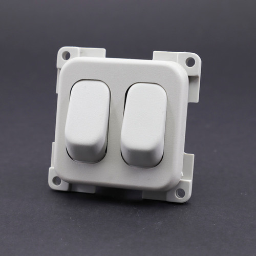 CBE SPDT Light Grey Double Switch Changeover Fits C-Line | LVA