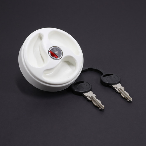 Locking Fresh Water Tank Inlet Filler Cap - 78mm - 3x Lugs | LVA