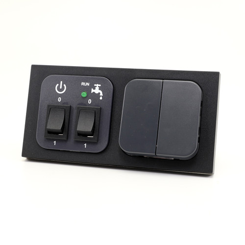 C-Line Black Frame - Switch Panel Master 12v Water Pump & Lights | LVA