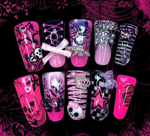 Scene nail set | bhalazboutique