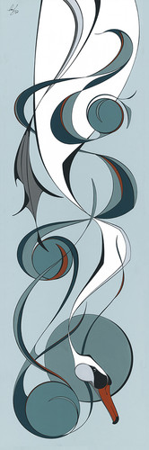 Swan Dive | Pen Brady Art 2021