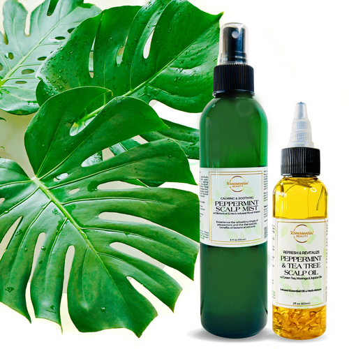 Revitalize My Scalp Peppermint Duo | Kenessential Beauty