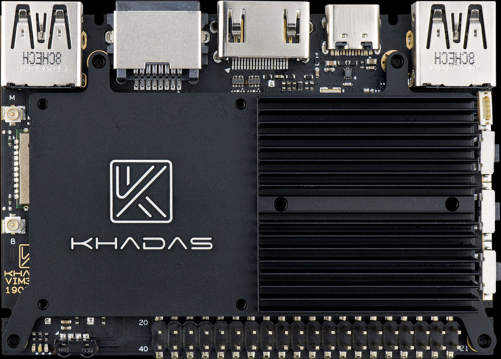 VIM3 + New VIM Heatsink (Top)