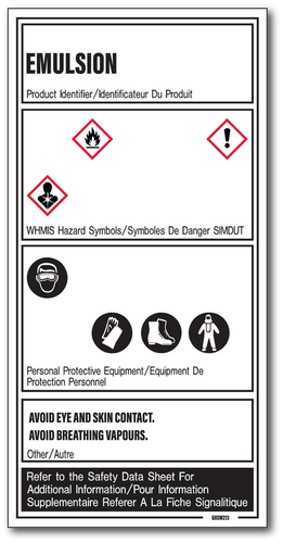 GHSW213 Emulsion Decal | IDENTSIGNAGE