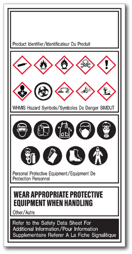 GHSWGen2 Generic Decal | IDENT Oil & Gas Signage