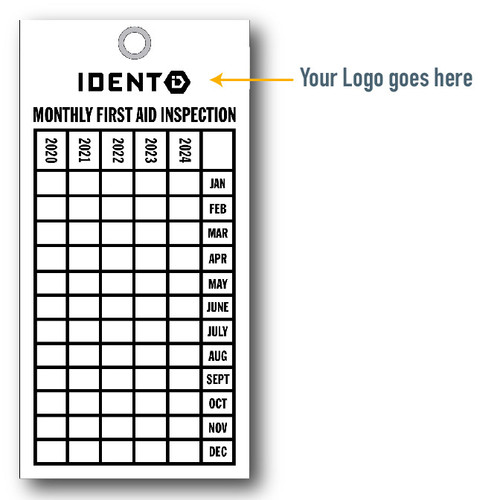 First Aid Inspection Tag | IDENTSIGNAGE