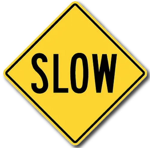 Slow Traffic Sign | IDENTSIGNAGE